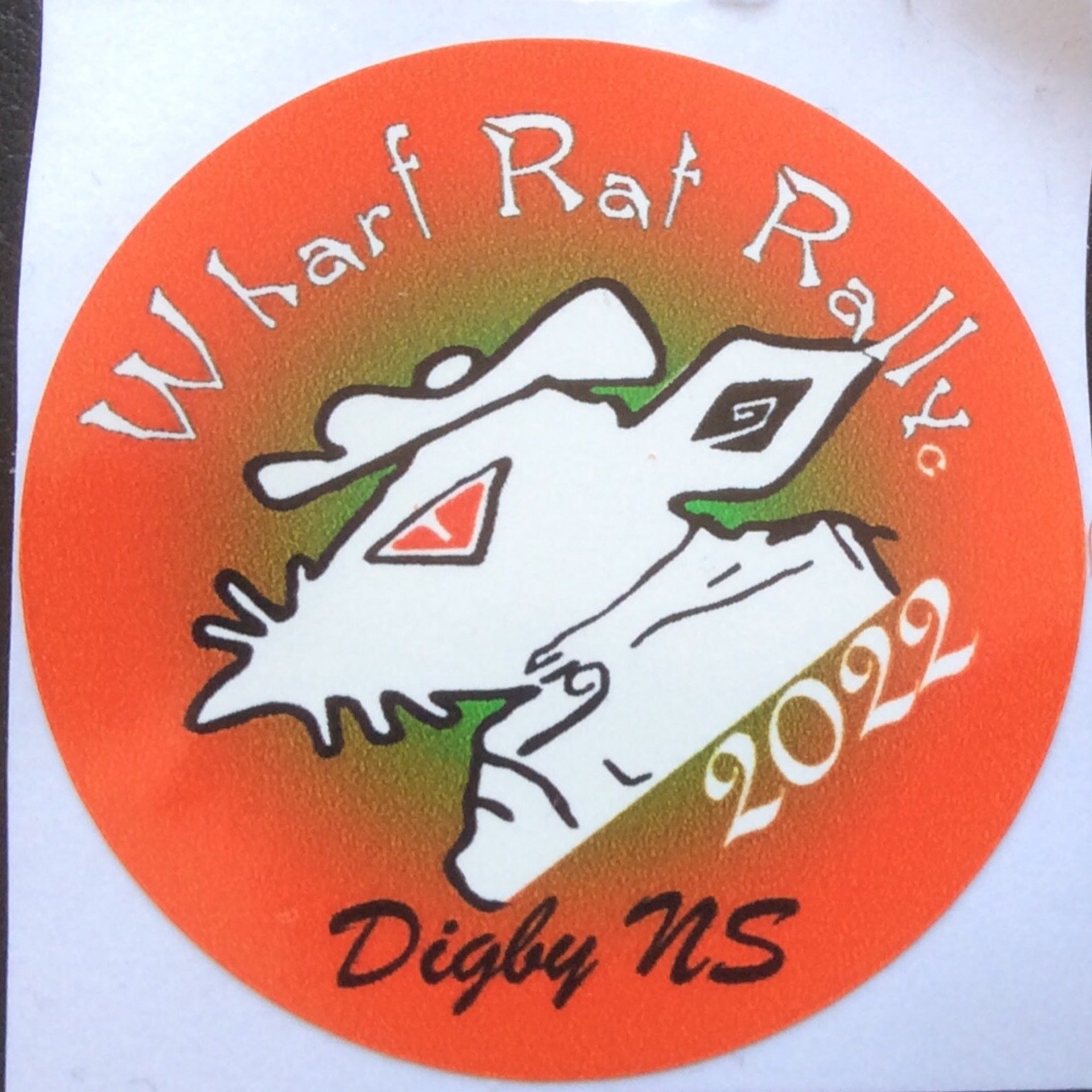 2022 Sticker | The Wharf Rat Rally Motorcycle Association